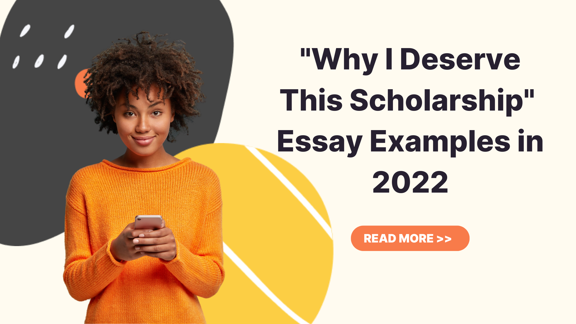 Why You Deserve This Scholarship Essay 3 Sample Answers 