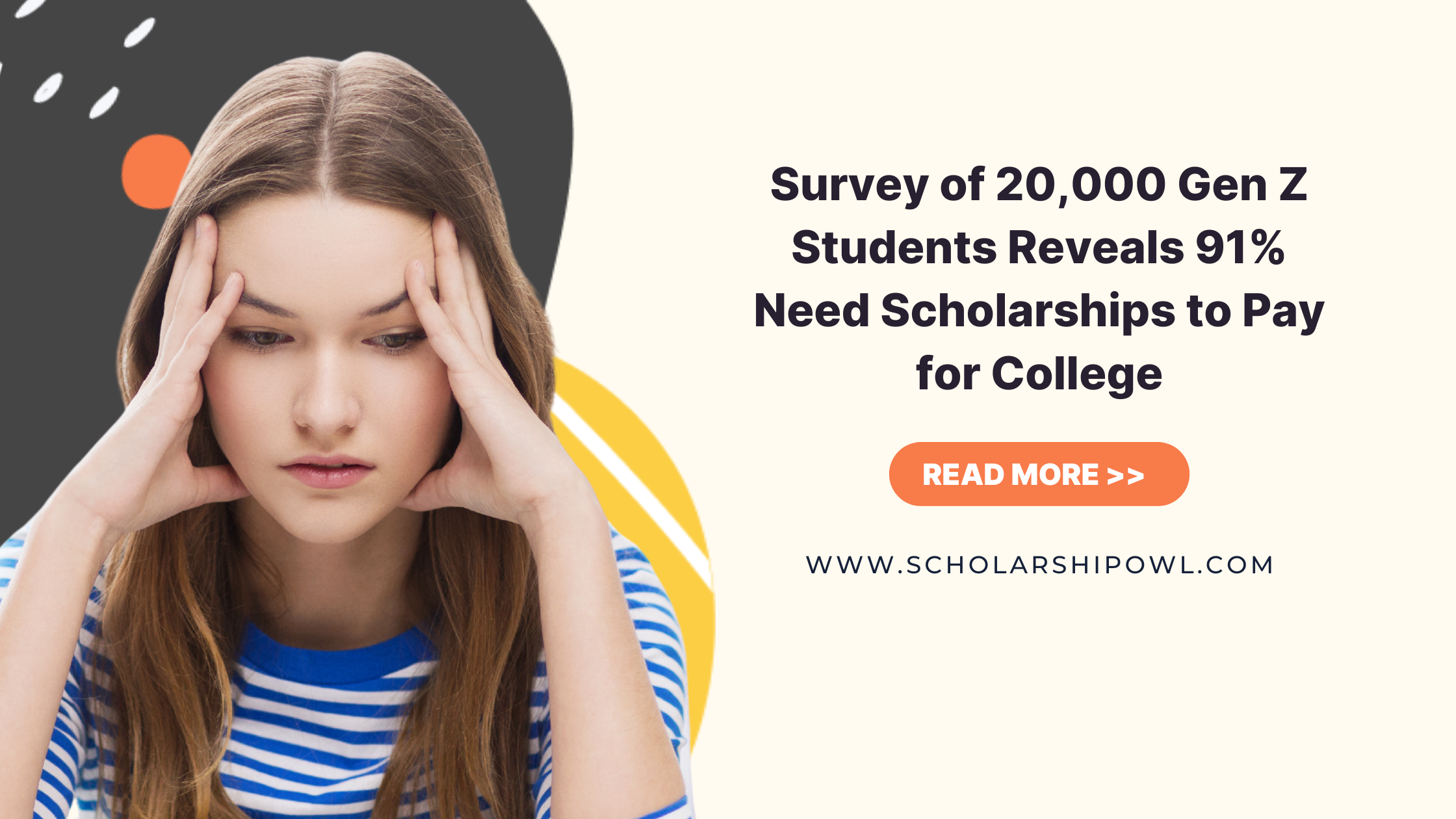 Survey of 20,000 Gen Z Students Reveals 91% Need Scholarships to Pay ...