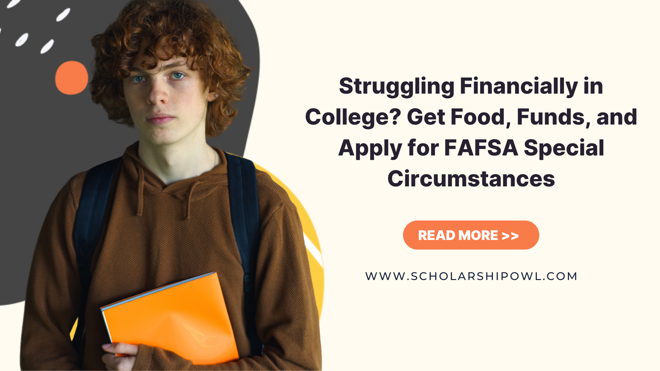 Struggling Financially in College? Get Food, Funds, and Apply for FAFSA ...