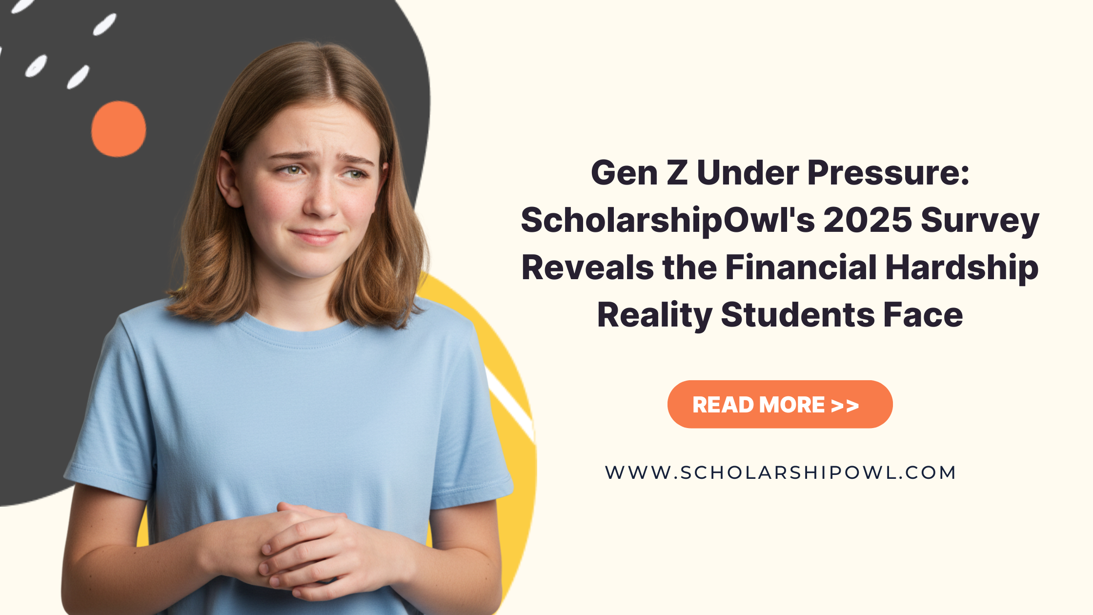 Gen Z Under Pressure: ScholarshipOwl's 2025 Survey Reveals the ...