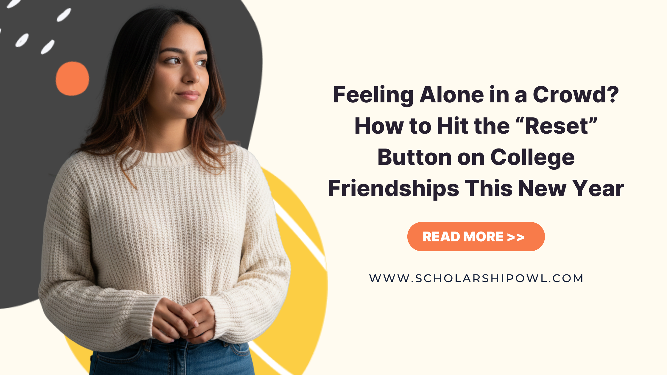 Feeling Alone in a Crowd? How to Hit the "Reset" Button on College ...